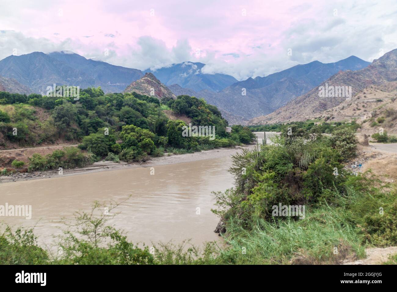Maranon river valley, Peru Stock Photo - Alamy