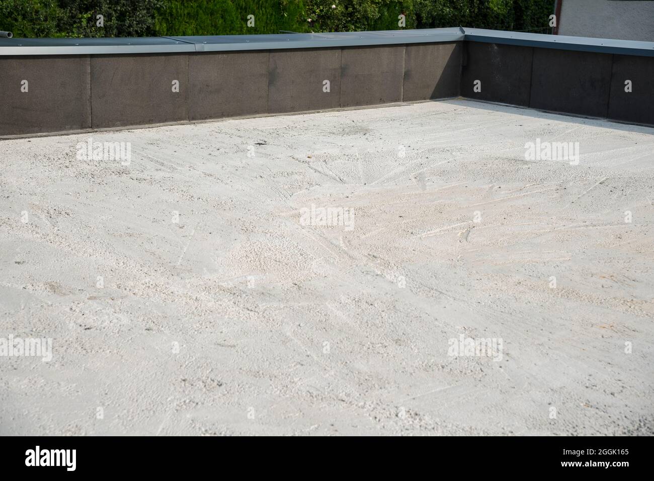Concrete Flat Roof Section