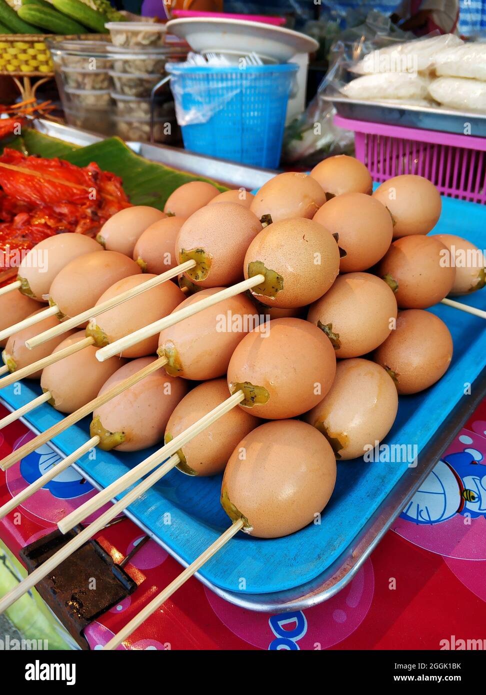 Grilled eggs is delicious in street food Stock Photo - Alamy