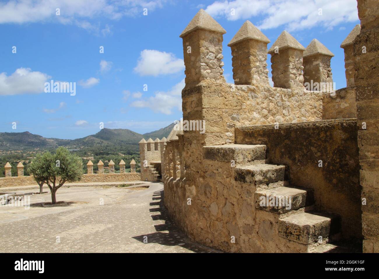 Castell de Capdepera Arta, Mallorca, Balearic Islands, Spain Stock ...