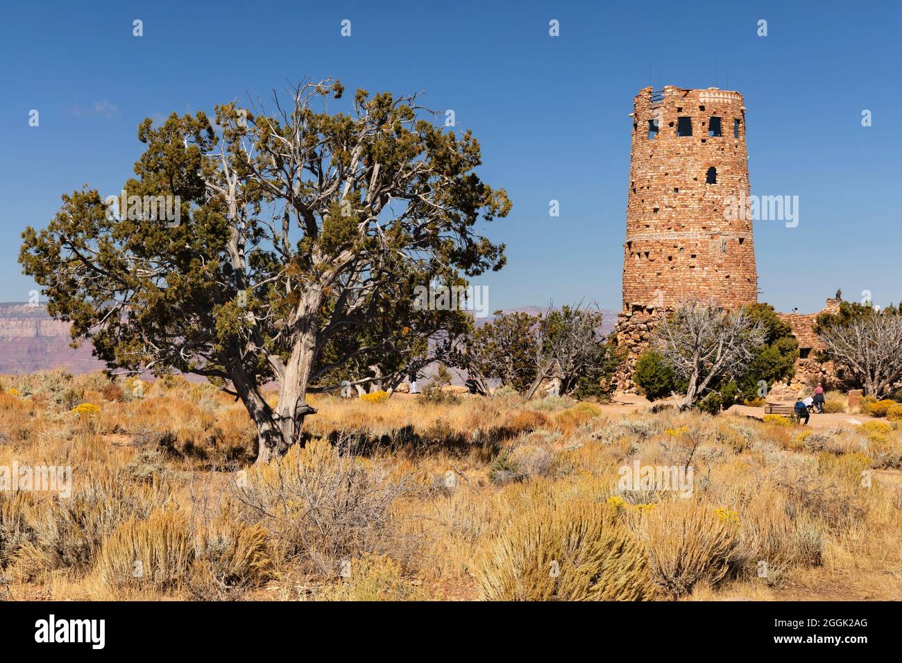 Desert View Watch Tower, South Rim, Grand Canyon National Park, Arizona ...