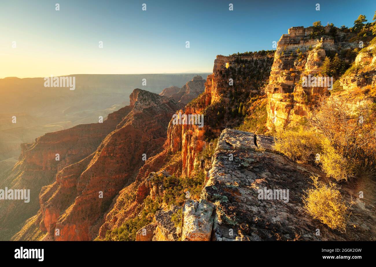 Angels Window at Cape Royal, North Rim, Grand Canyon National Park ...