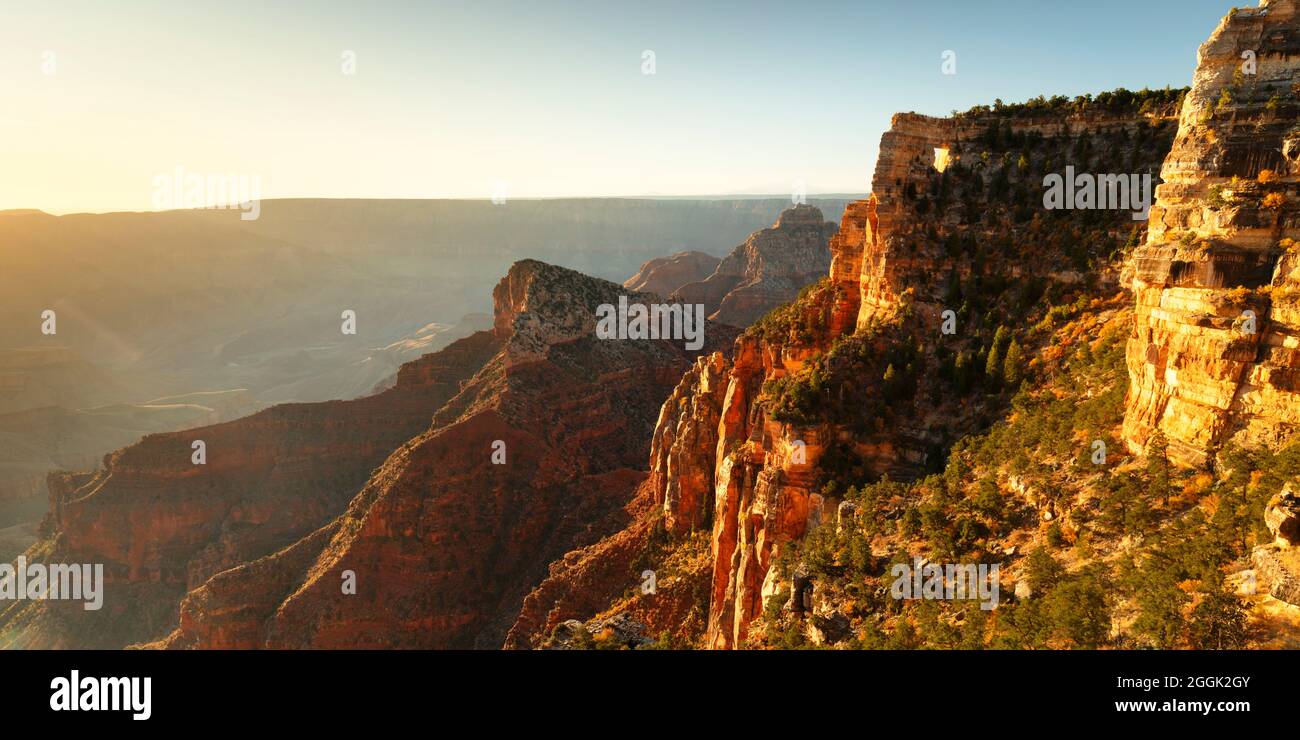 Angels Window at Cape Royal, North Rim, Grand Canyon National Park ...
