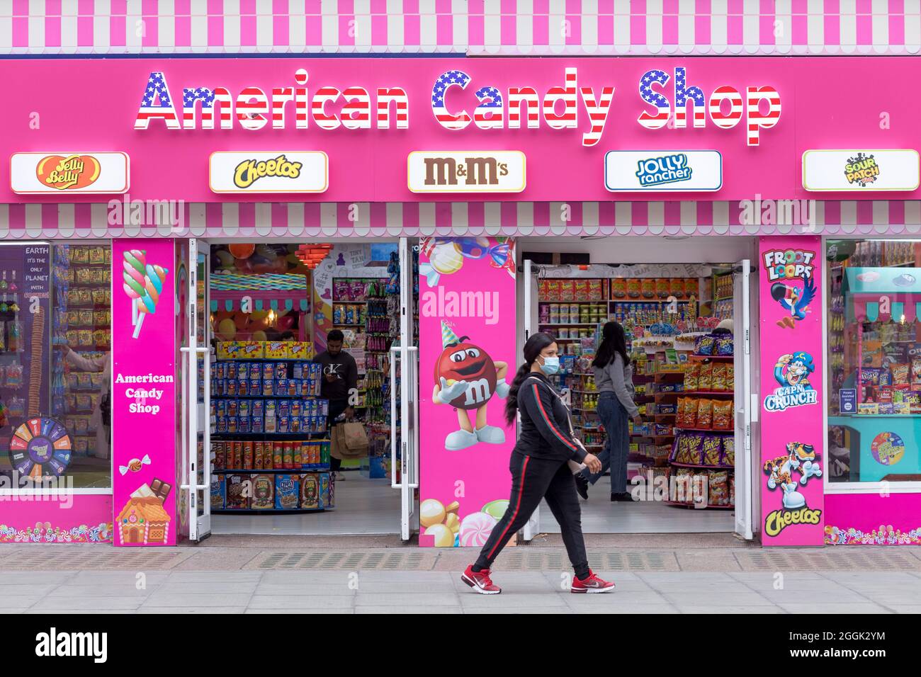 London american candy shop hi-res stock photography and images - Alamy