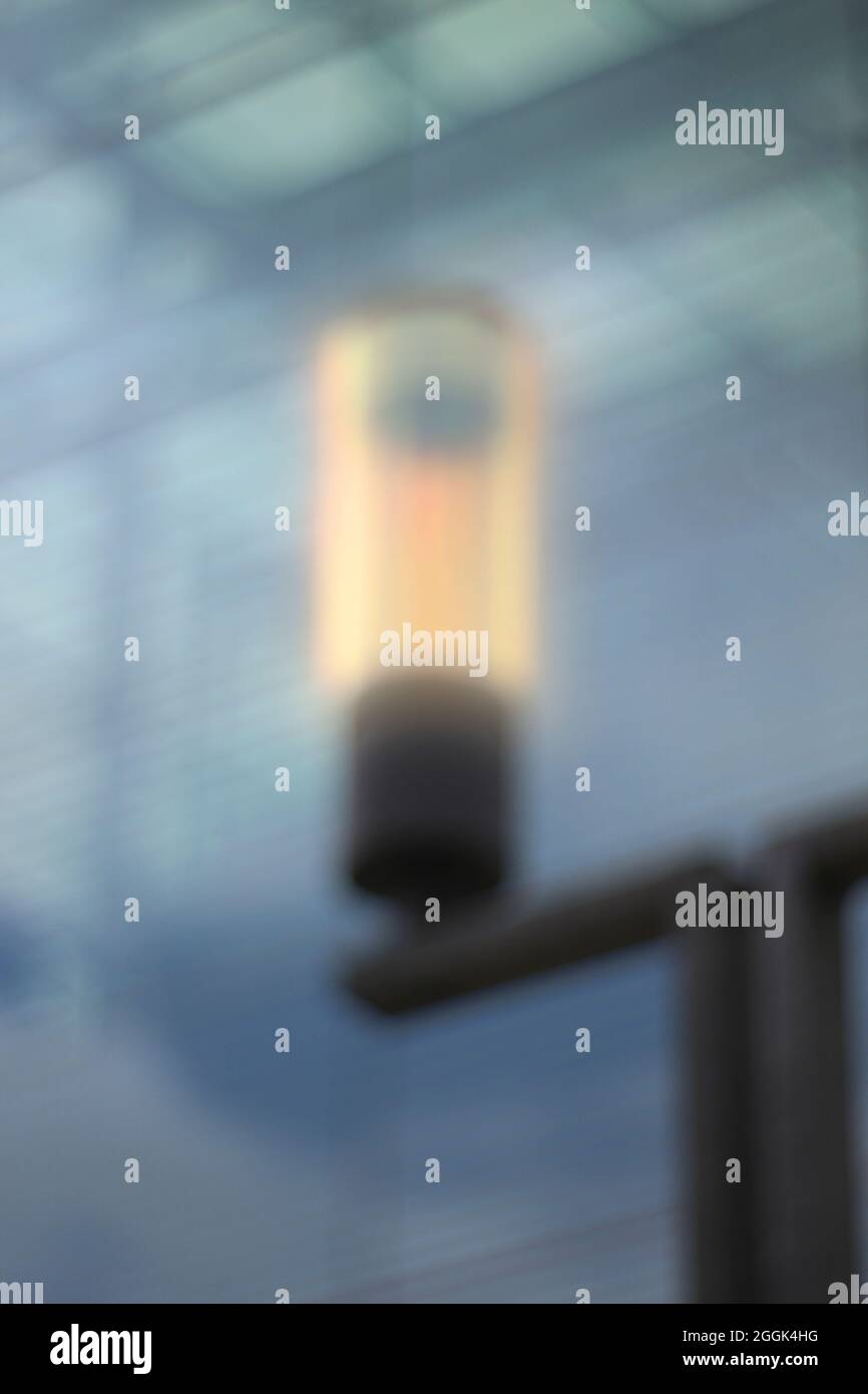 Modern street lighting in the city center Stock Photo - Alamy