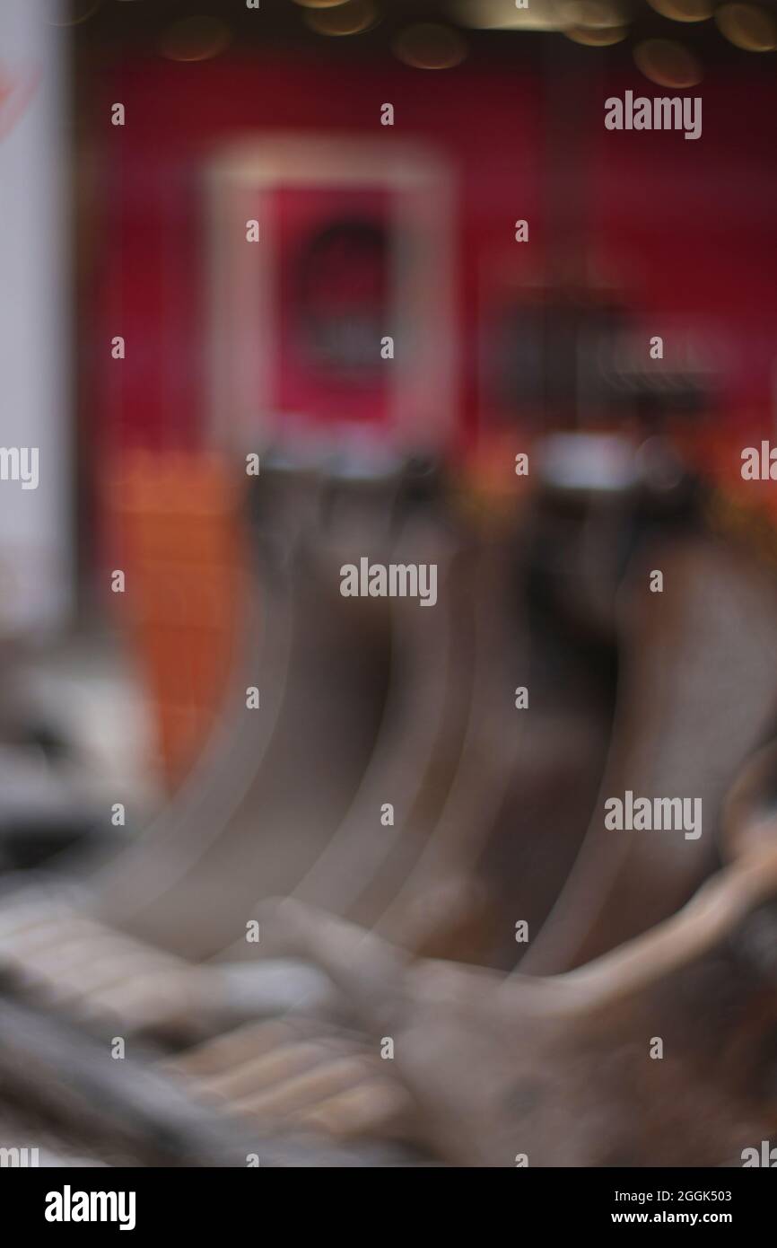 Excavator buckets at a construction site Stock Photo - Alamy