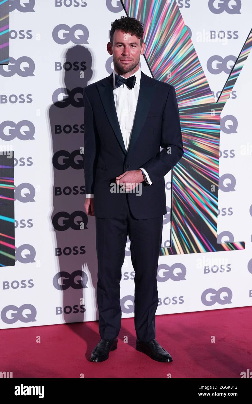 Mark Cavendish arriving at the GQ Men of the Year Awards at the Tate ...