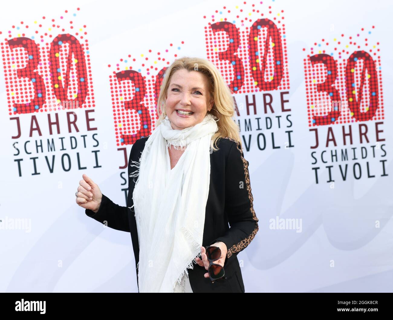 Hamburg, Germany. 01st Sep, 2021. Jane Comerford, singer, stands on the ...