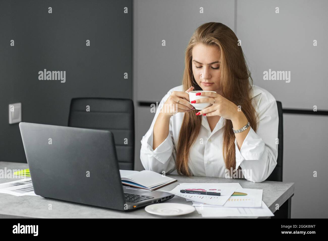 Strict woman hi-res stock photography and images - Alamy