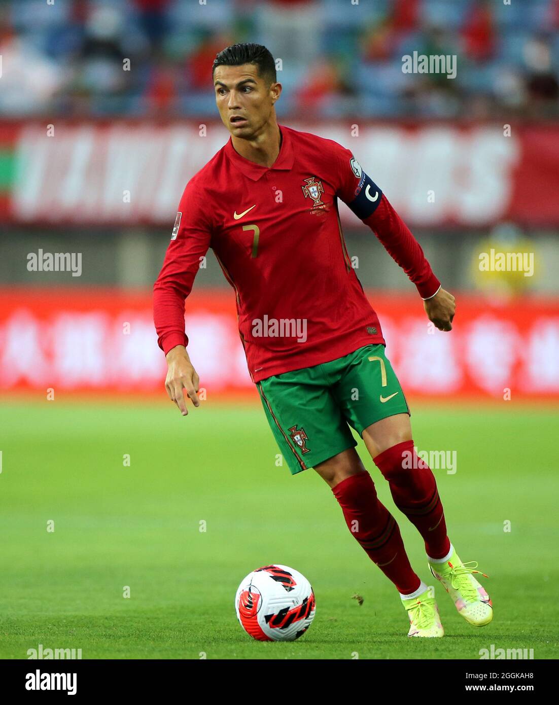 Portugal's Cristiano Ronaldo during the 2022 FIFA World Cup Qualifying ...