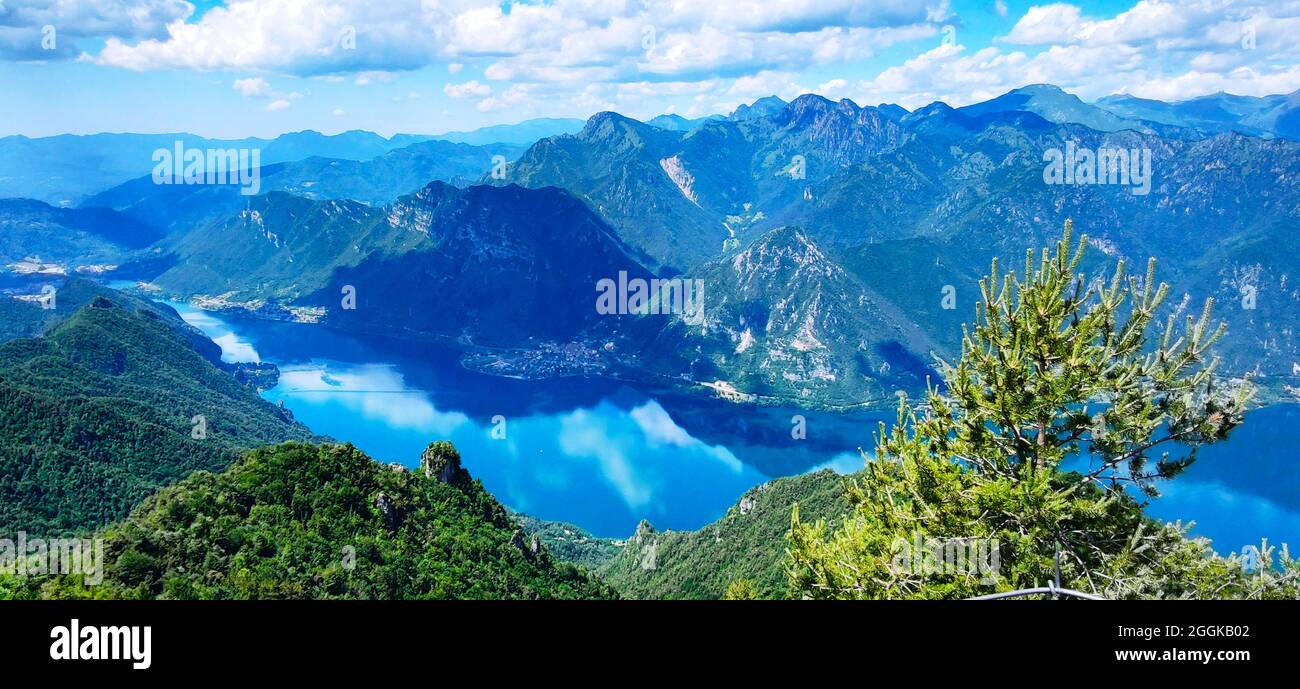 the Idrosee is one of the Northern Italian lakes, Italy, Lombardy ...