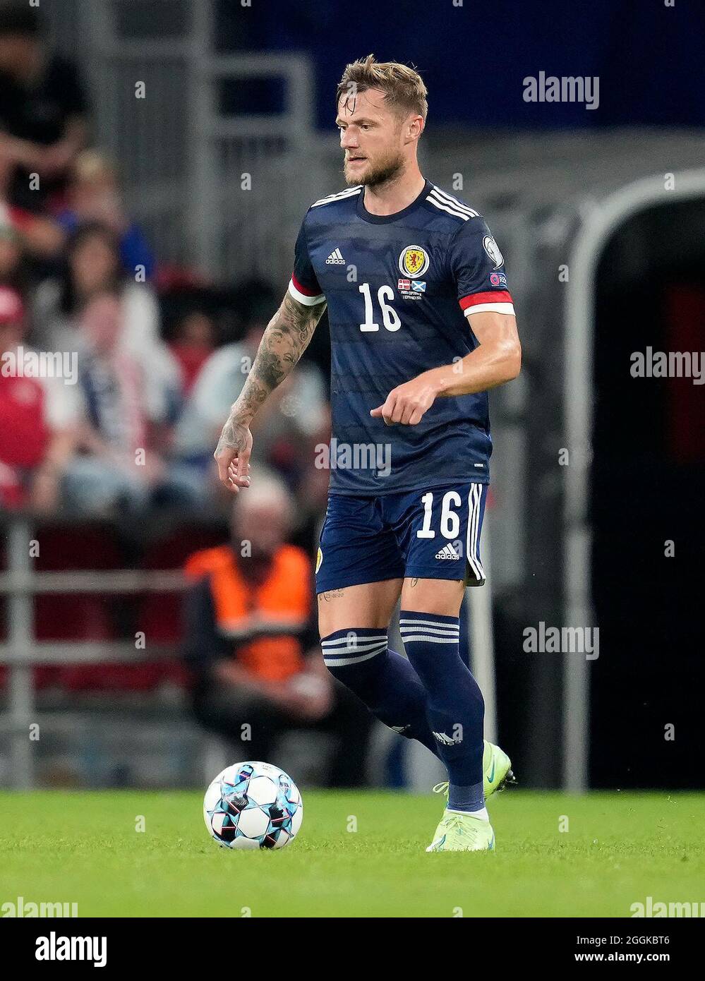Scotland's Liam Cooper during the 2022 FIFA World Cup Qualifying match ...