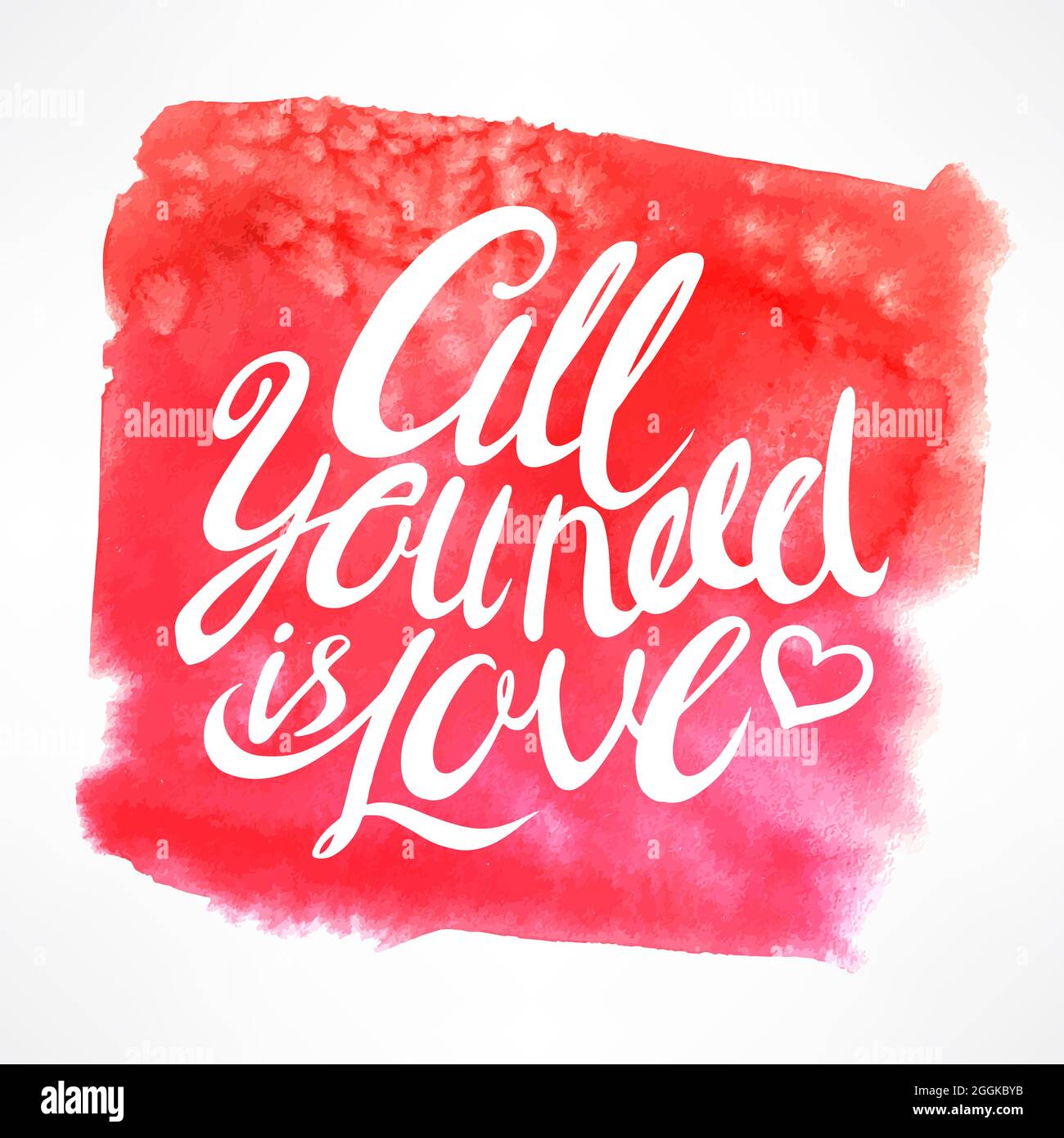 Quote on watercolor Stock Vector Images - Alamy
