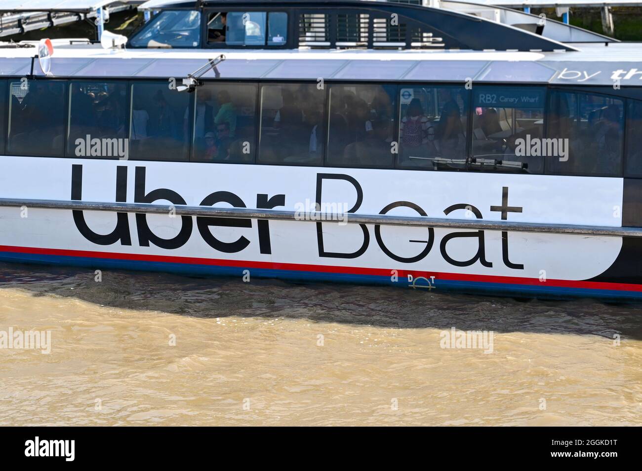 Uber sponsored river taxi hi-res stock photography and images - Alamy