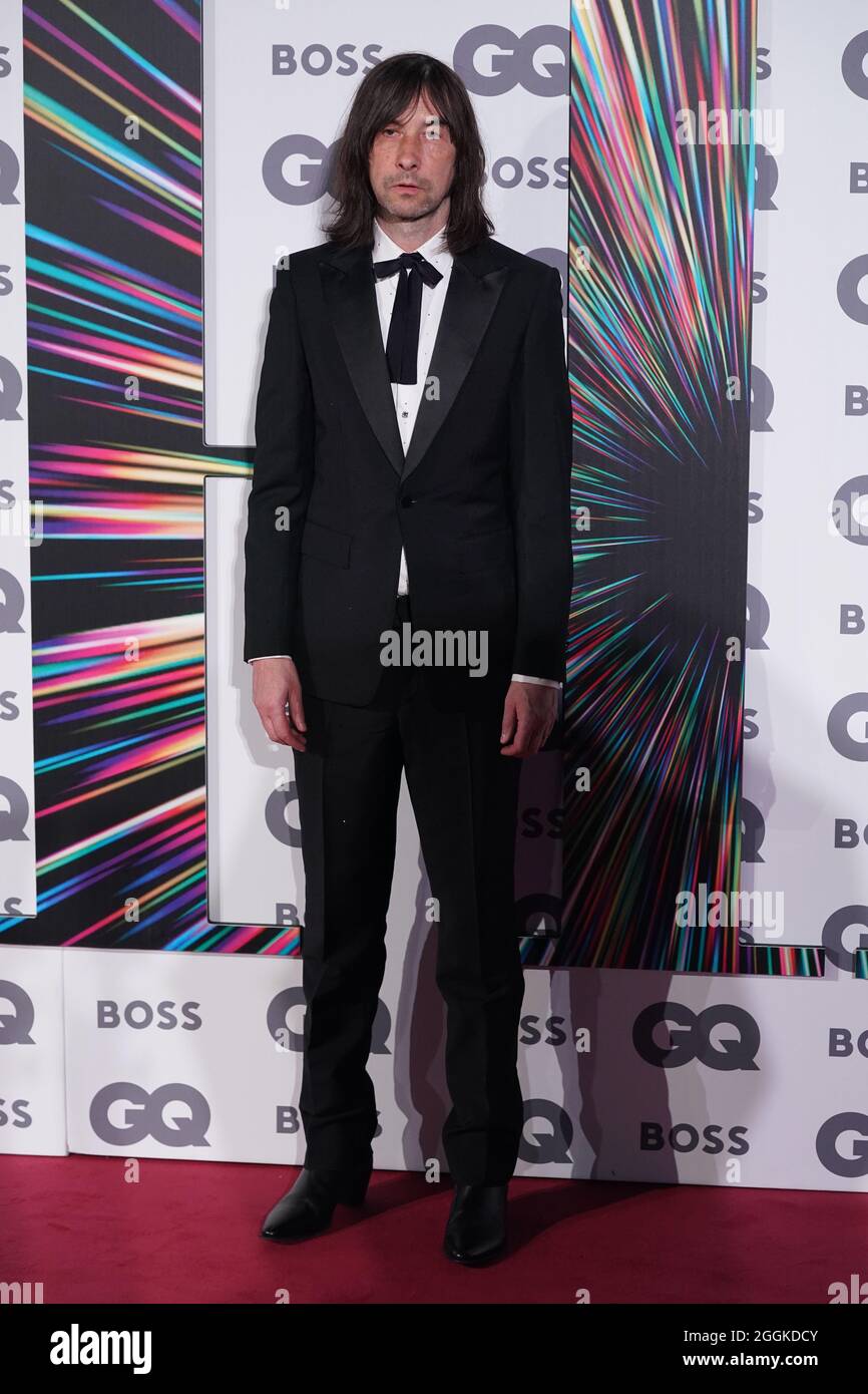 Bobby Gillespie arriving at the GQ Men of the Year Awards at the Tate ...