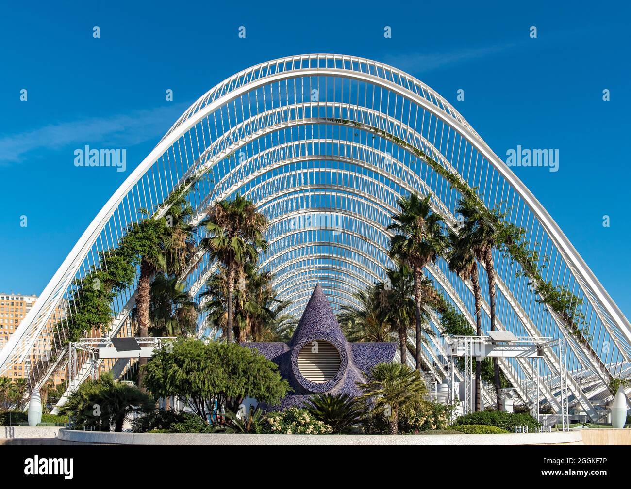 The Umbracle (L'Umbracle), City of Arts and Sciences (Ciutat de les ...