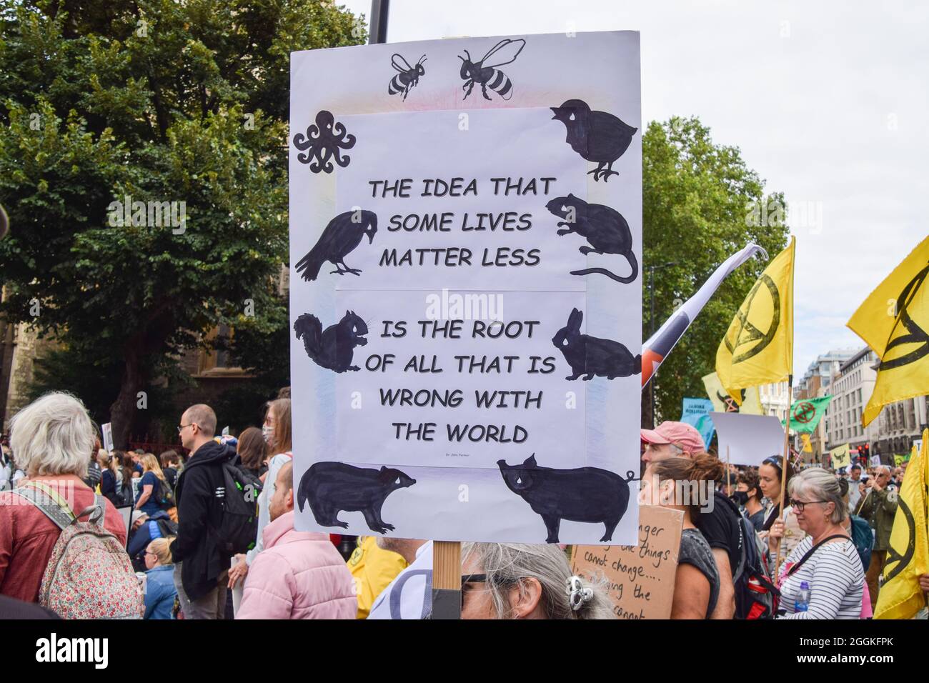 Climate and animal rights activists hi-res stock photography and images ...
