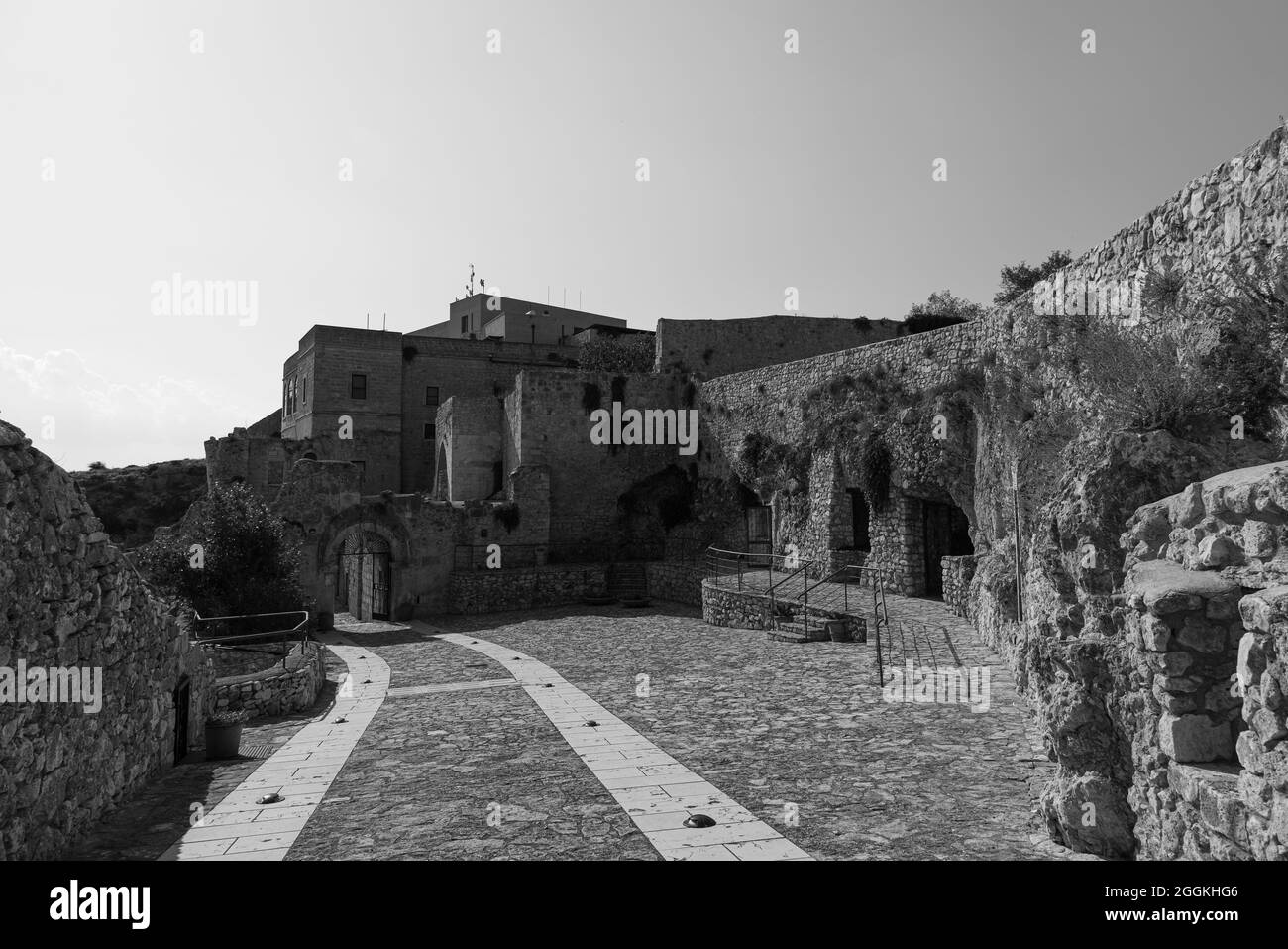 The abbey of Santa Maria di Pulsano is a monastic complex located on ...