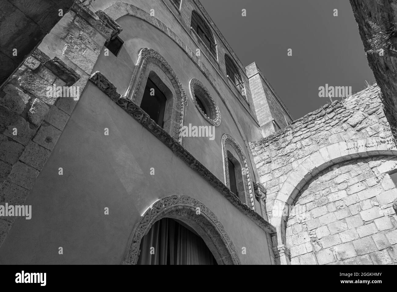 The abbey of Santa Maria di Pulsano is a monastic complex located on ...