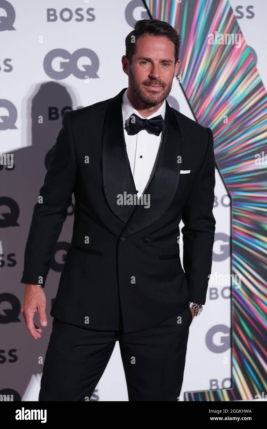 Jamie Redknapp arriving at the GQ Men of the Year Awards at the Tate ...