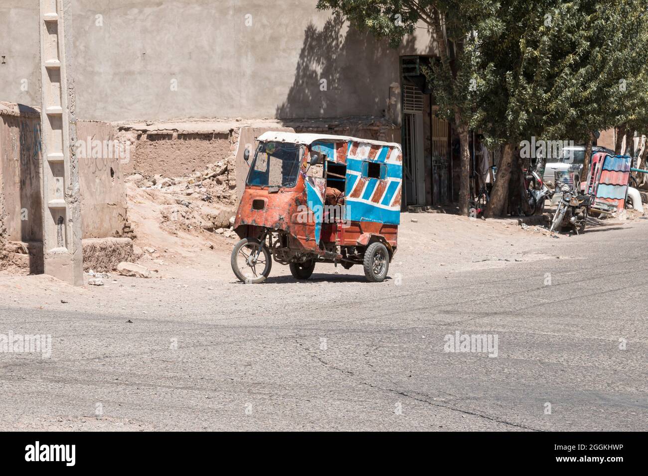 Rickshaw Vehicle, Herat, Afghanistan Stock Photo - Alamy