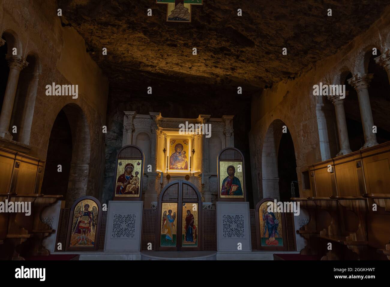 The abbey of Santa Maria di Pulsano is a monastic complex located on ...