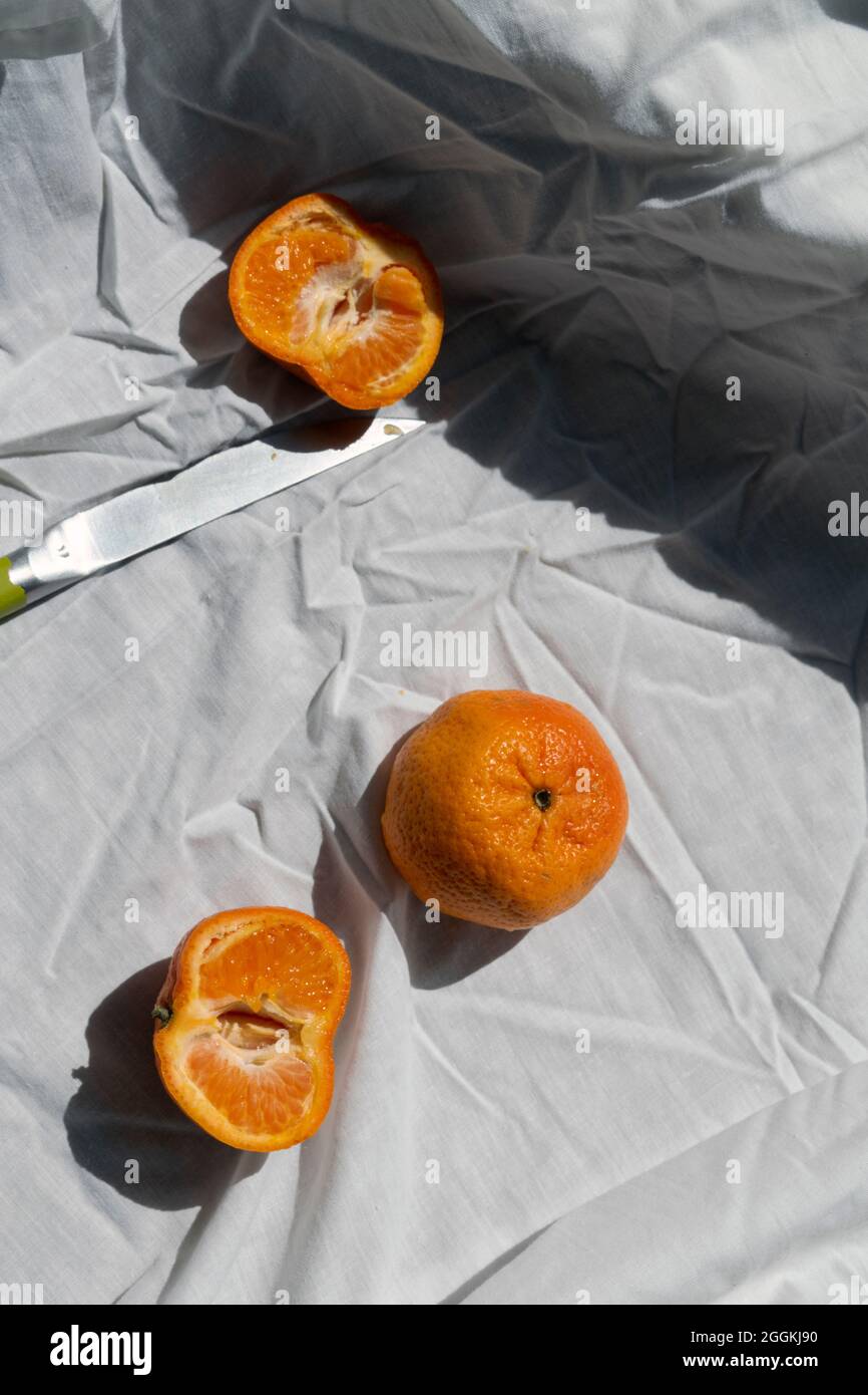 Oranges Still Life Photography Stock Photo - Alamy