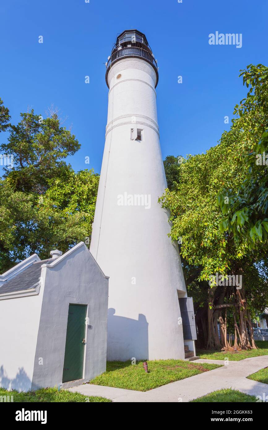 Lighthouse, Key West, Florida, USA Stock Photo - Alamy