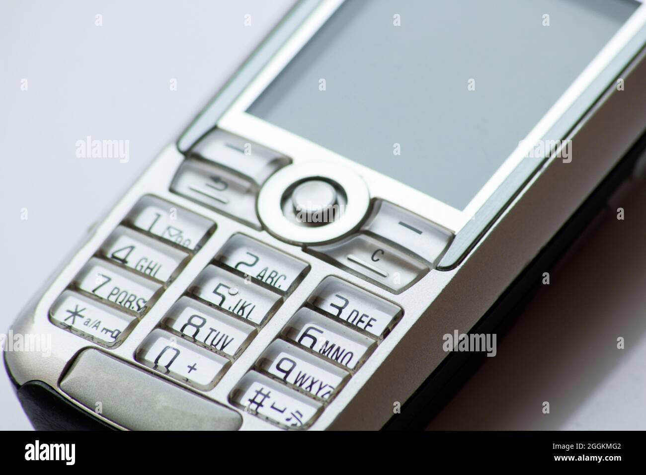 old cell phone numeric keyboard Stock Photo - Alamy