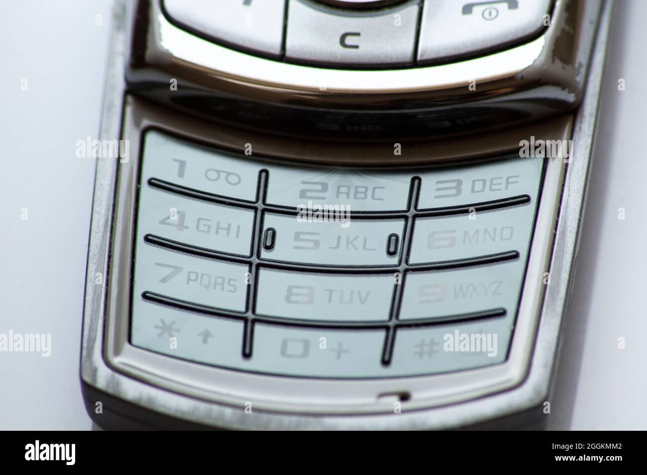 old cell phone numeric keyboard Stock Photo - Alamy