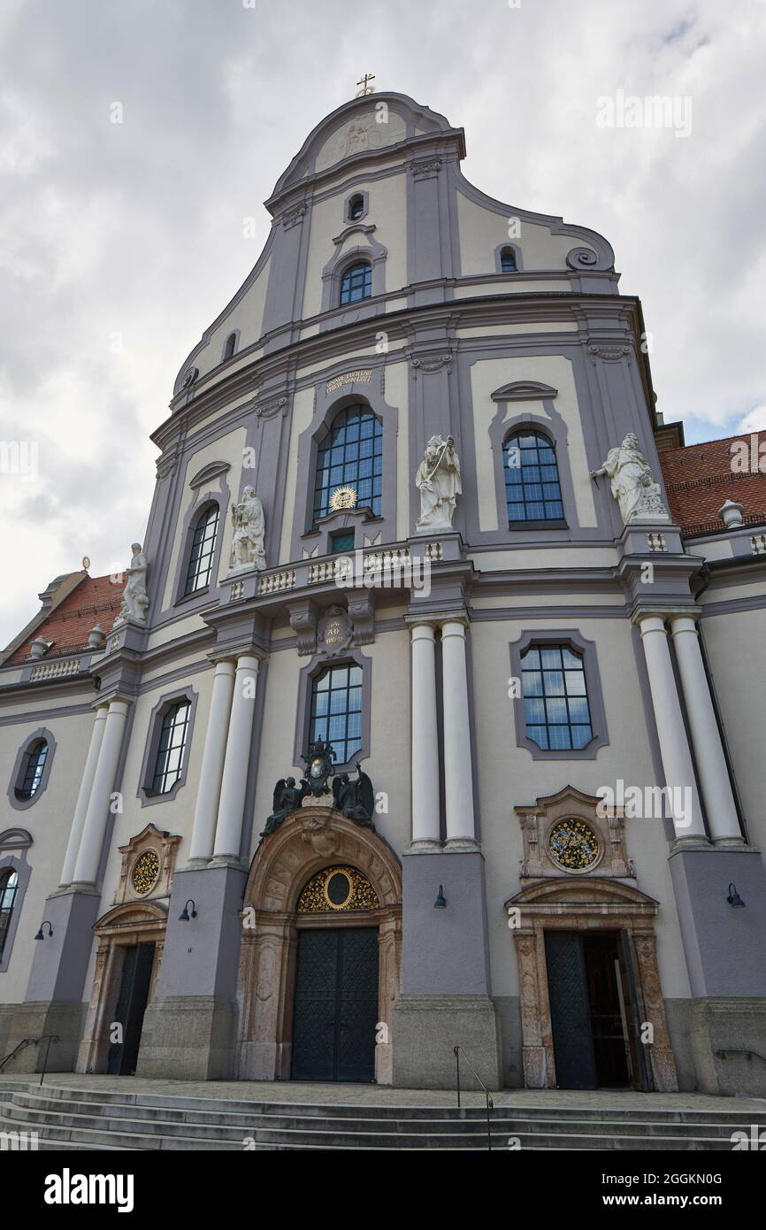 Germany, Bavaria, Altötting, Papal Basilica of St. Anna Stock Photo - Alamy