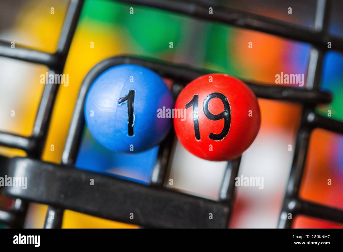Lottery balls machine hi-res stock photography and images - Alamy