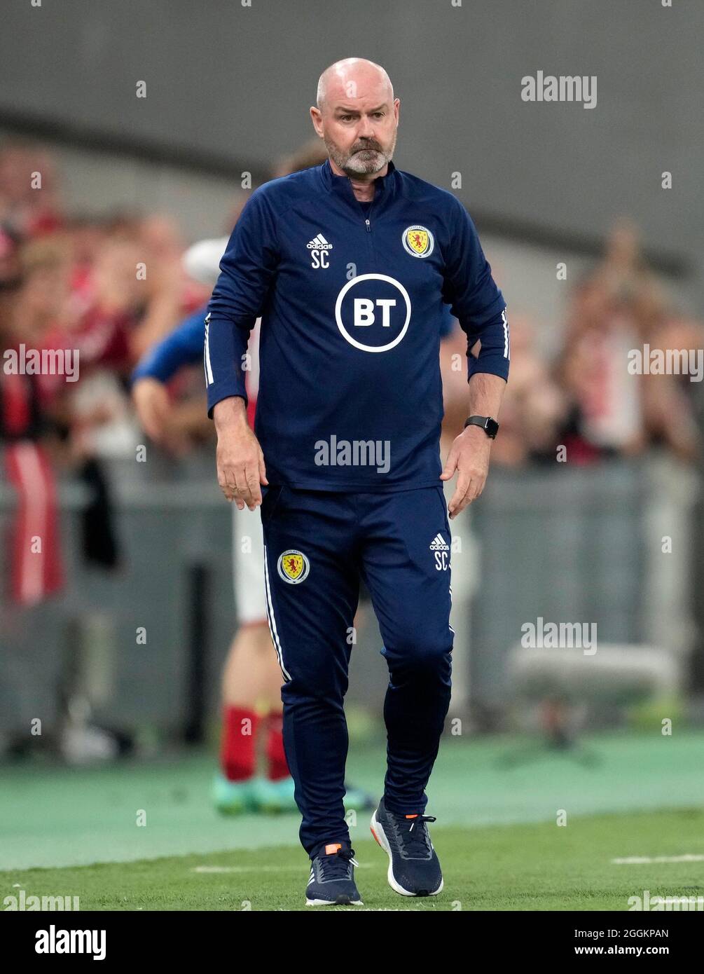 Scotland manager Steve Clarke during the 2022 FIFA World Cup Qualifying ...