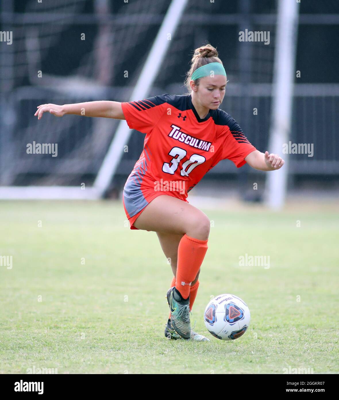 August 17, 2021 - Tusculum Pioneers forward Hannah Deakins #30 during a ...