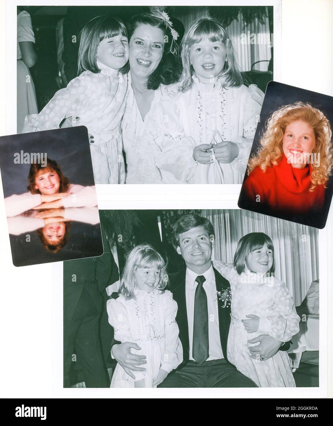 Photos show the Girls growing up from a 1981 wedding to their High ...