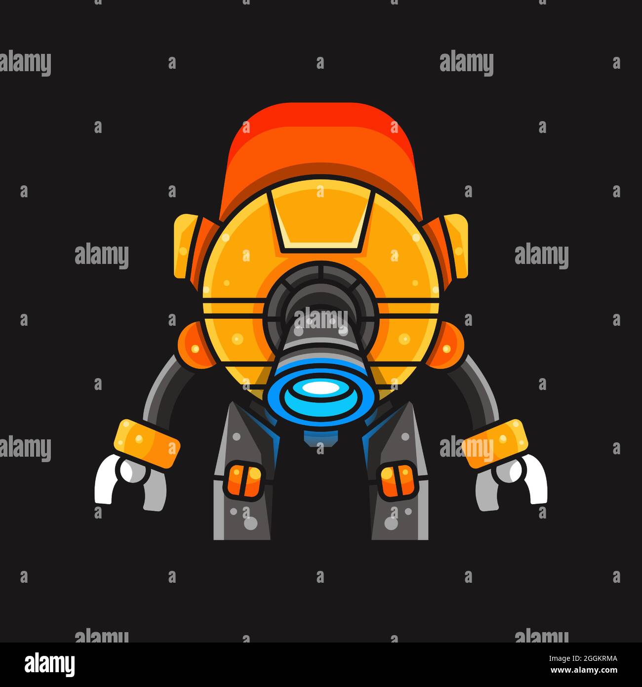 ILLUSTRATION OF SPACE ROBOT Stock Vector Image & Art - Alamy
