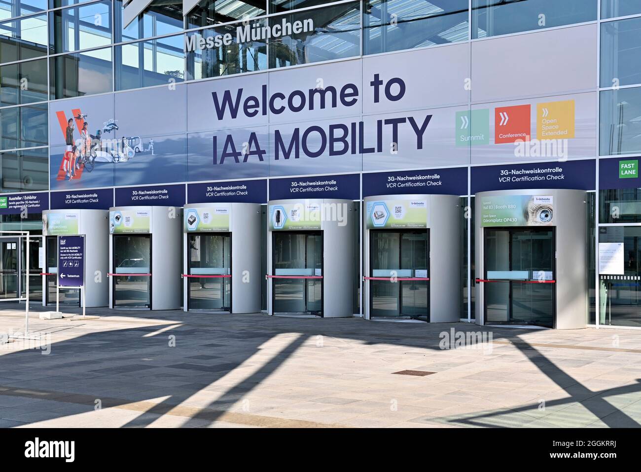 Munich. 12th Sep, 2021. IAA Mobility Exhibition from September 7th to ...