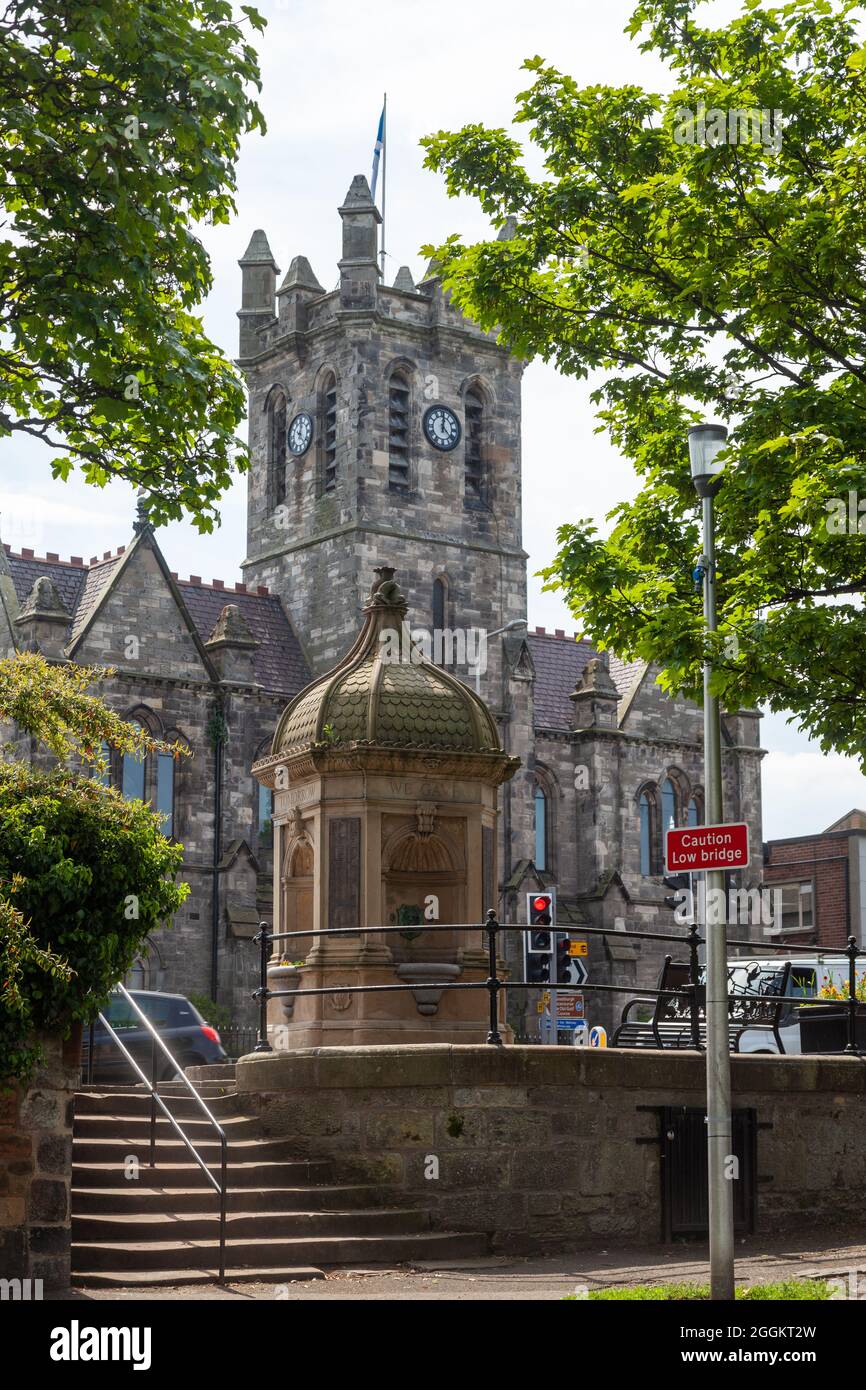 St. Andrew's High Church, High Street, Musselburgh Stock Photo - Alamy