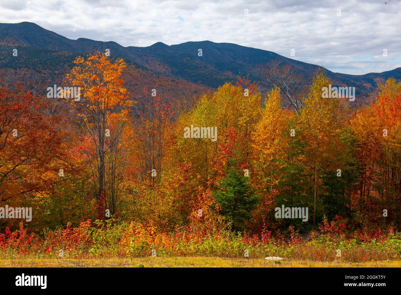 Hancock Notch Overlook on Kancamagus Highway in White Mountain National ...
