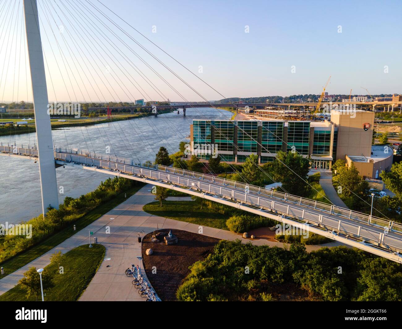 Nebraska stadium aerial hi-res stock photography and images - Alamy