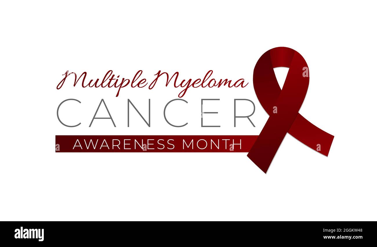 Multiple Myeloma Cancer Ribbon
