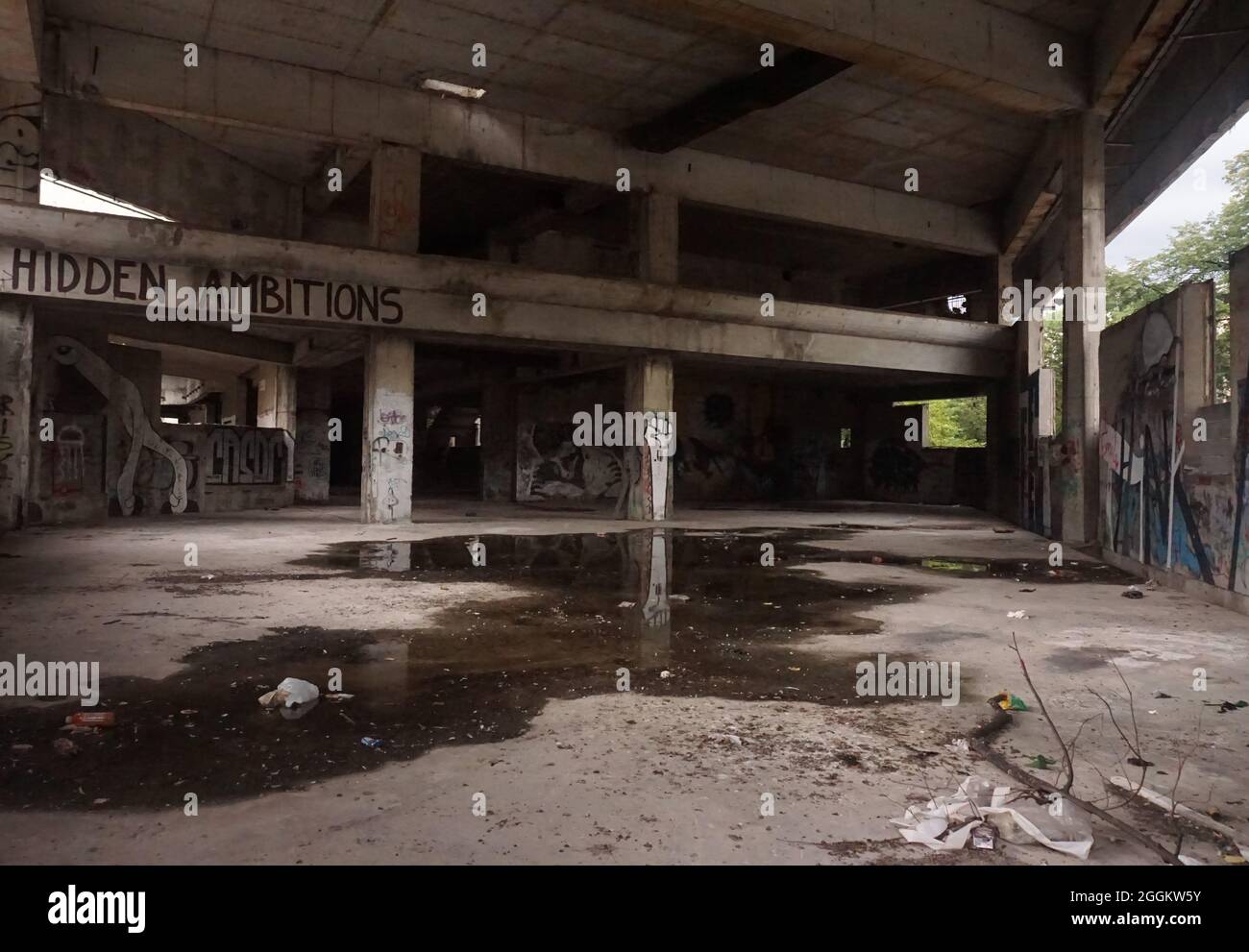 Hidden ambitions in Mostar's Sniper tower, 2020 Stock Photo - Alamy