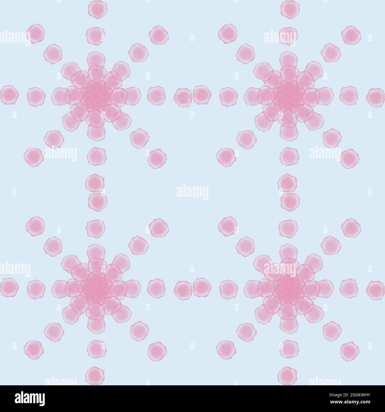 Pink snowflake seamless background for your wallpapers Stock Photo - Alamy