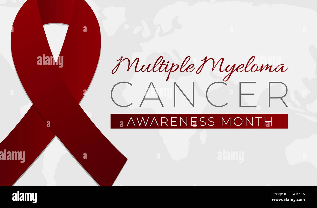 Multiple Myeloma Cancer Ribbon