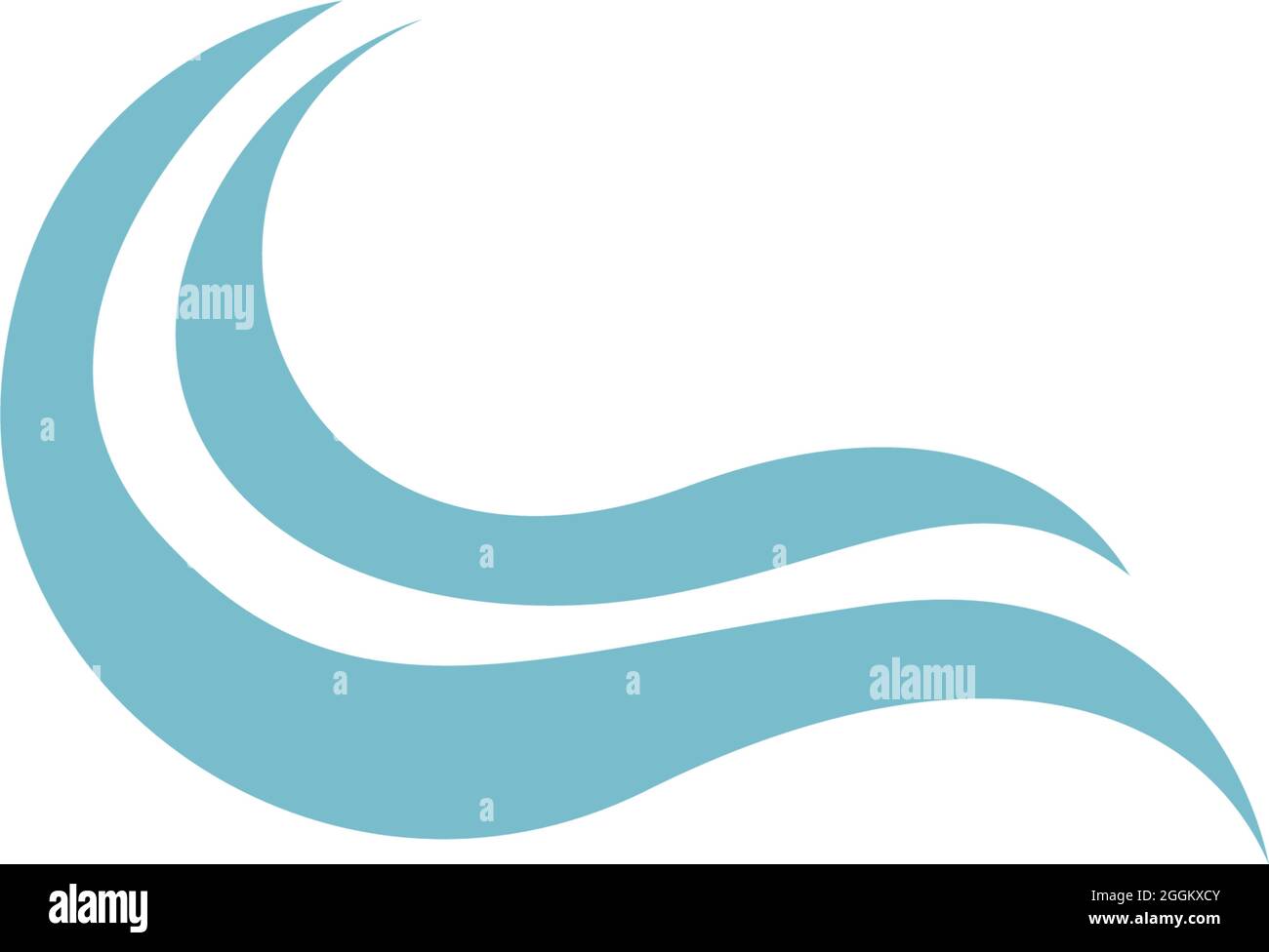 Wind icon logo design template vector illustration Stock Vector Image ...