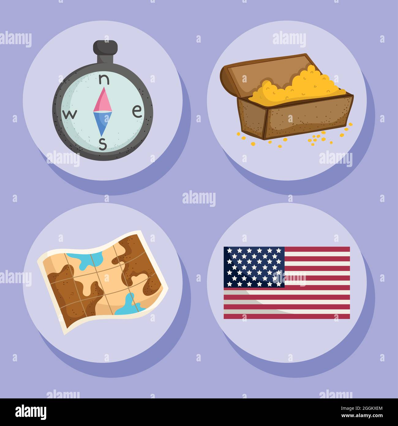 set of map compass Stock Vector Image & Art - Alamy