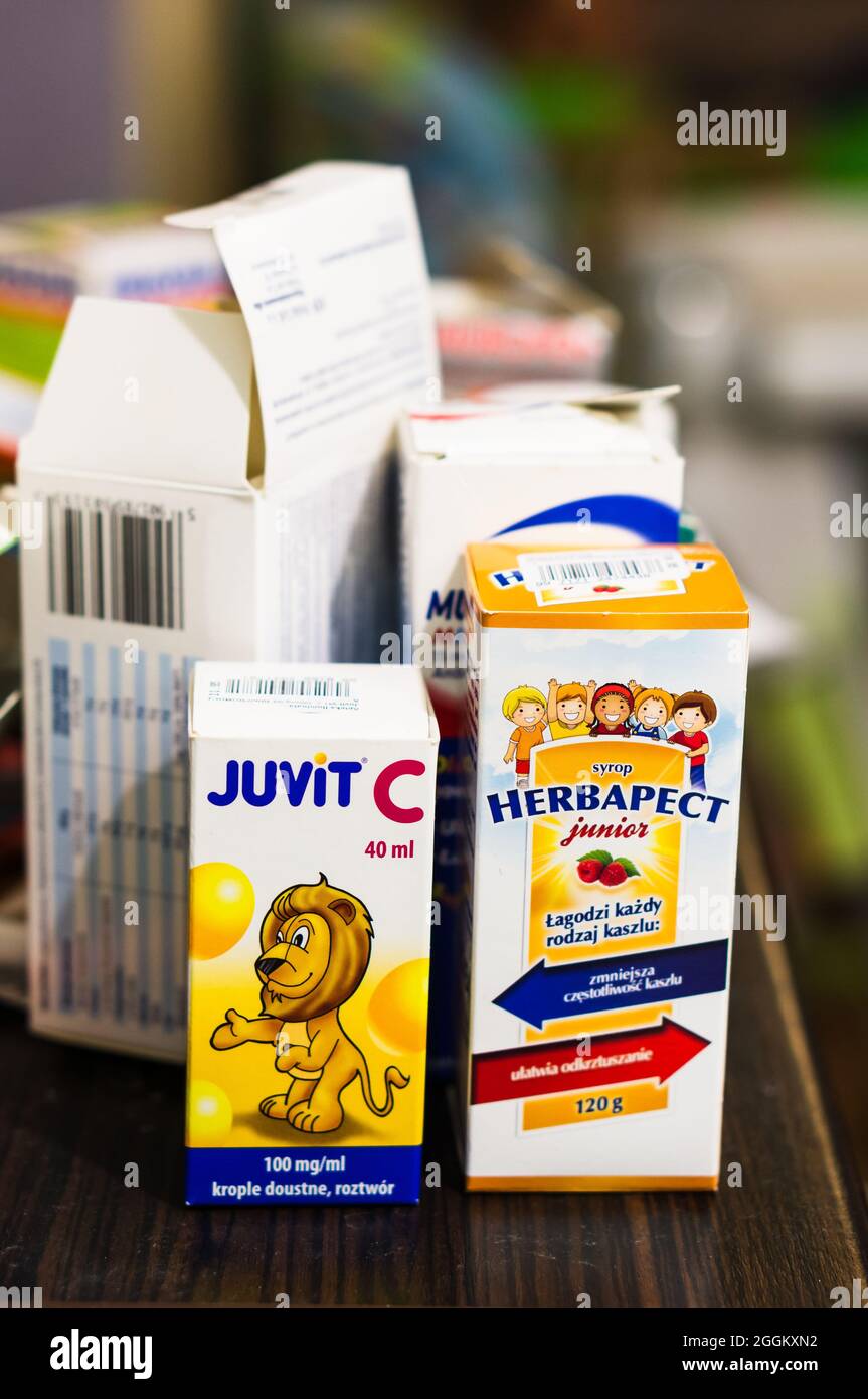 Brand cough syrup hi-res stock photography and images - Alamy