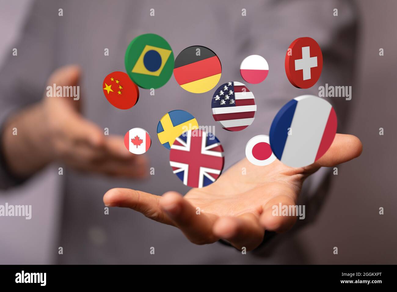 Europe countries stickers hi-res stock photography and images - Alamy