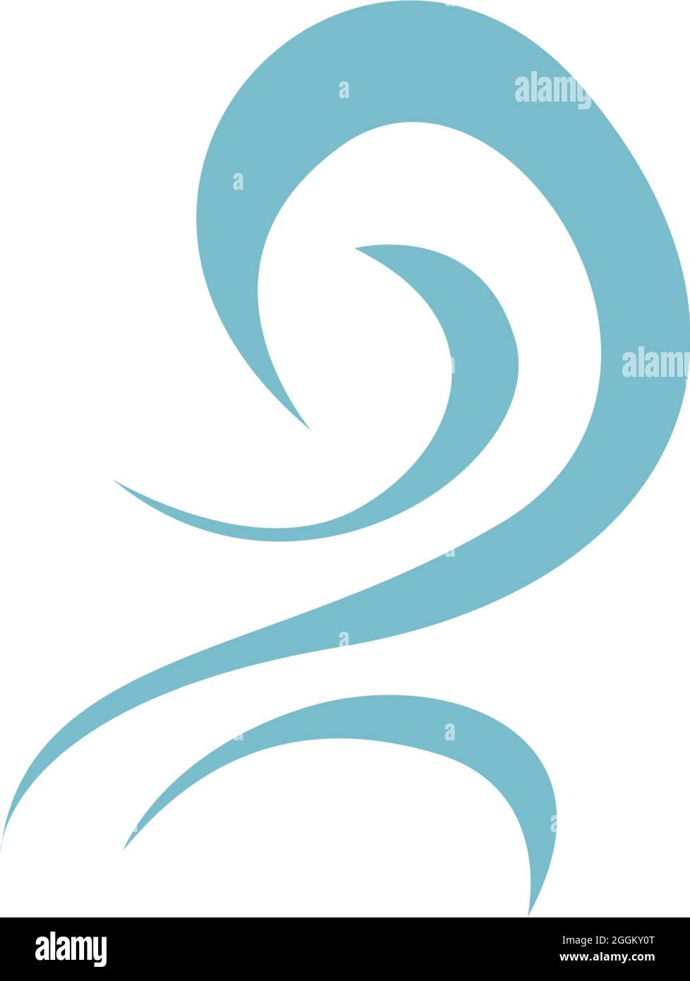 Wind icon logo design template vector illustration Stock Vector Image ...