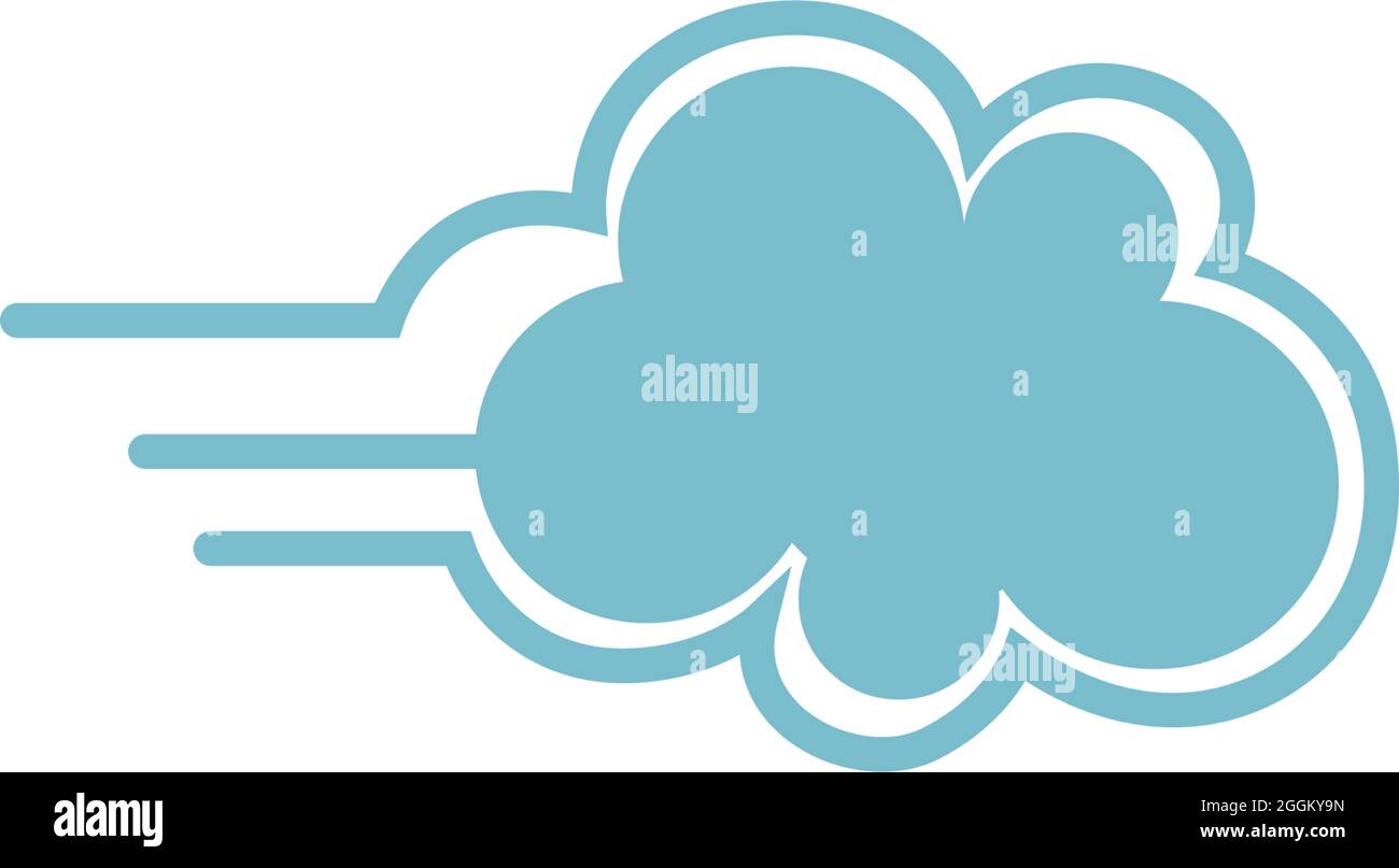 Wind icon logo design template vector illustration Stock Vector Image ...